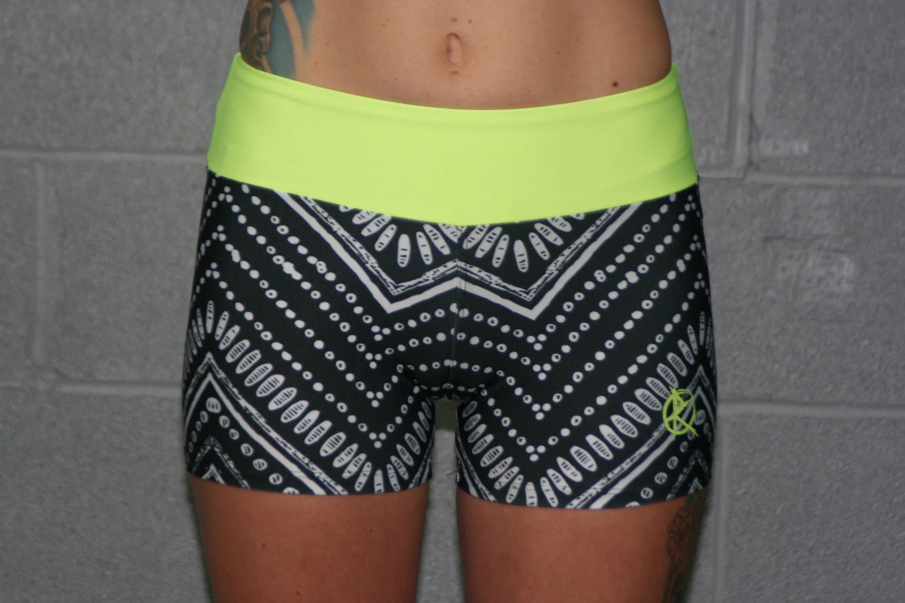 Neon Native Female Shorts – WOD Outlet LLC